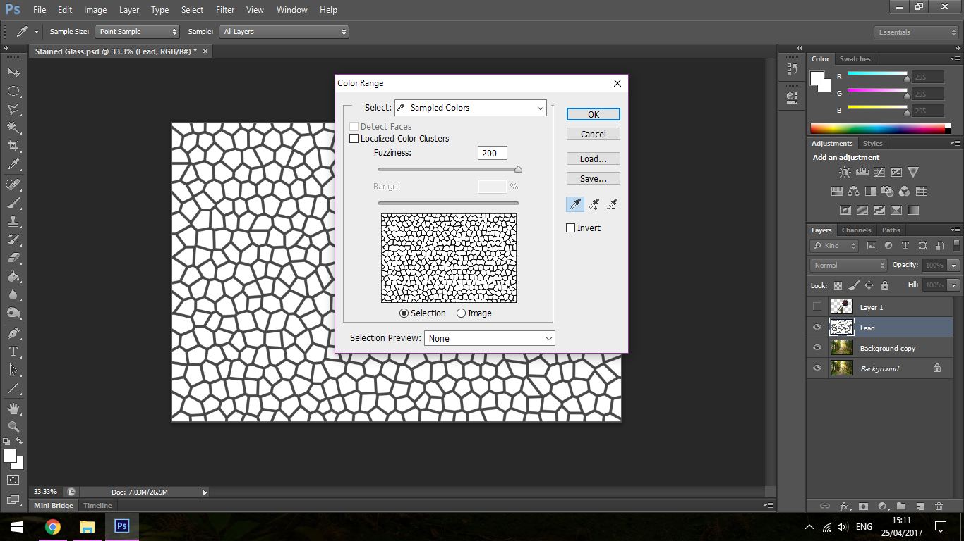 How To Create A Stained Glass Effect In Adobe Photoshop