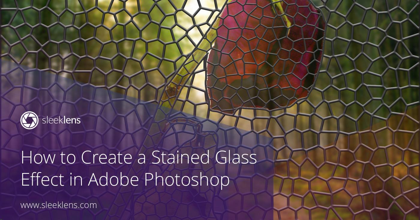 How To Create A Stained Glass Effect In Adobe Photoshop